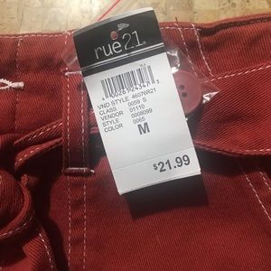 Rue21 | Skirts | Nwt Brand New Rust Denim Mini Skirt | Poshmark
